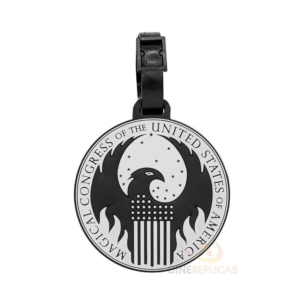 Etiqueta para equipaje Logo MACUSA - Harry Potter