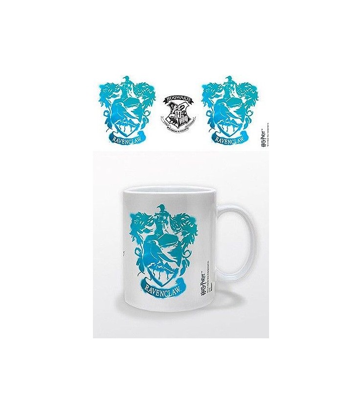 Taza Ravenclaw Stencil Crest - Harry Potter