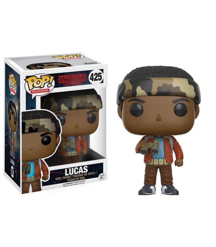 Figura Funko Pop! de Lucas - Stranger Things