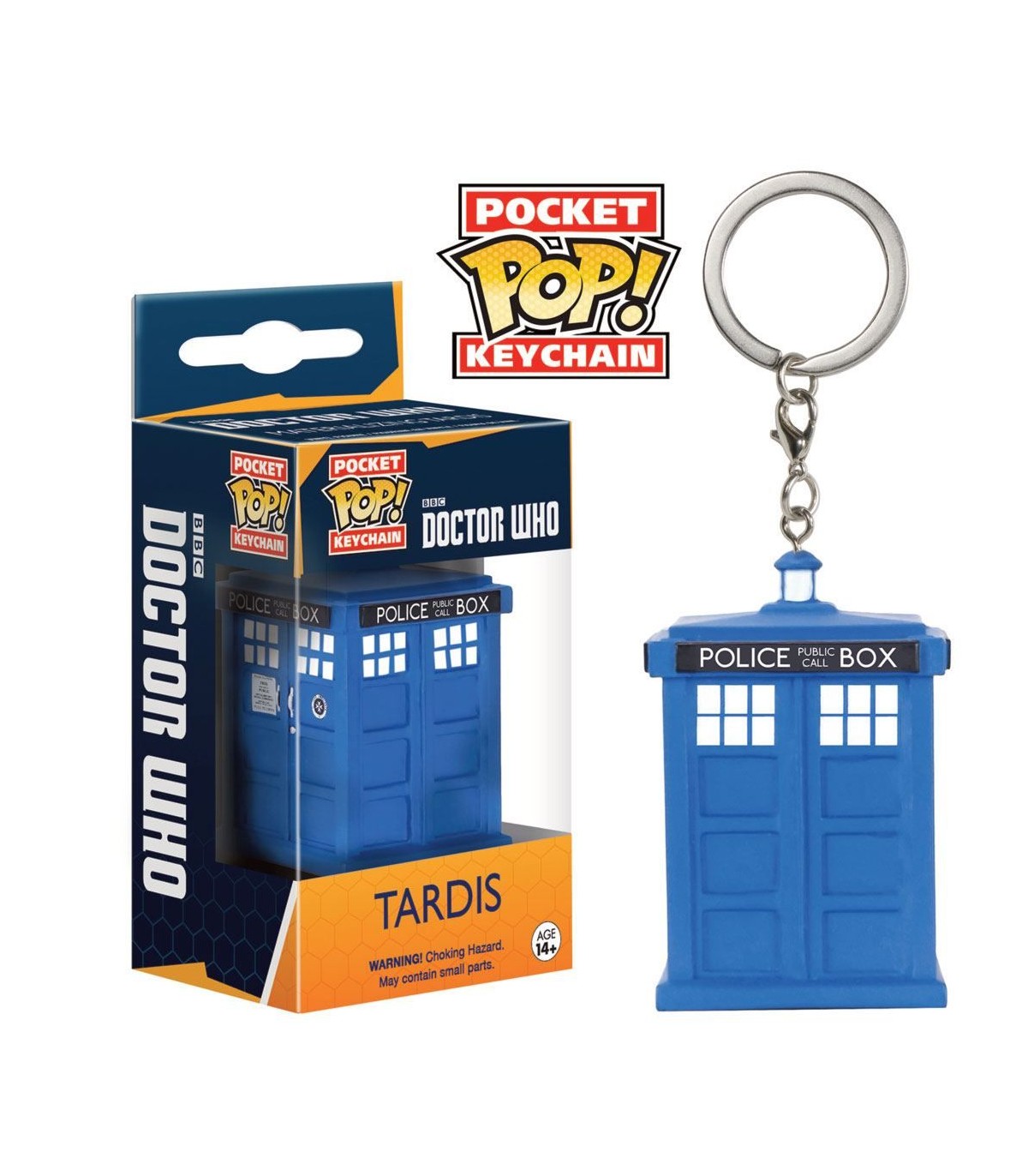 Llavero FUNKO POP! Pocket Keychain Tardis - Dr. Who