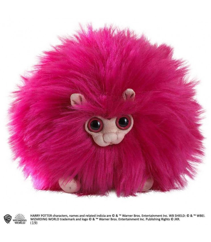 Peluche pequeño Pygmy Puff de color rosa - Harry Potter