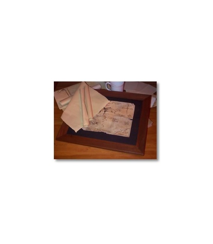 Mapa de Thror (de El Hobbit) - Prop Replica en