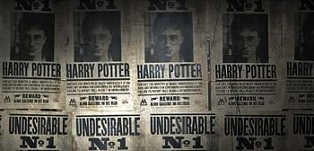 Harry Potter Cartel Undesirable N°1 (Indeseable Nº 1) Poster en