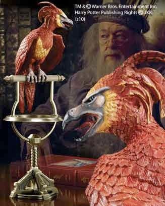 Escultura Fawkes el Fénix Harry Potter en
