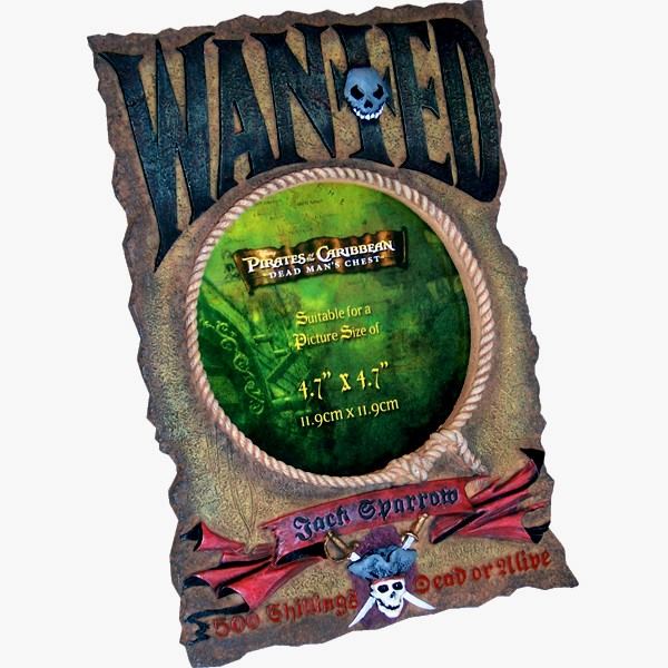 Marco para Fotos "Se Busca" (WANTED) Jack Sparrow - Piratas del Caribe en