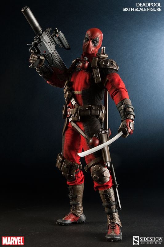 Figura Deadpool escala 1/6 Marvel Comics