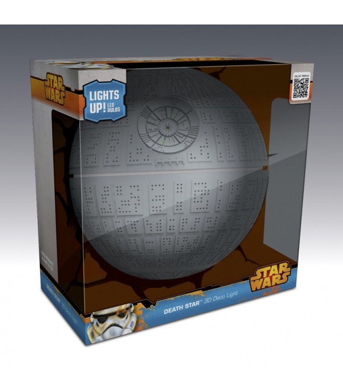 Lámpara Estrella de La Muerte 3D - Star Wars